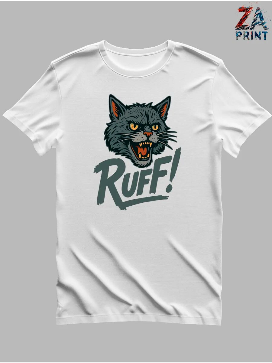 Футболка кот гав гав