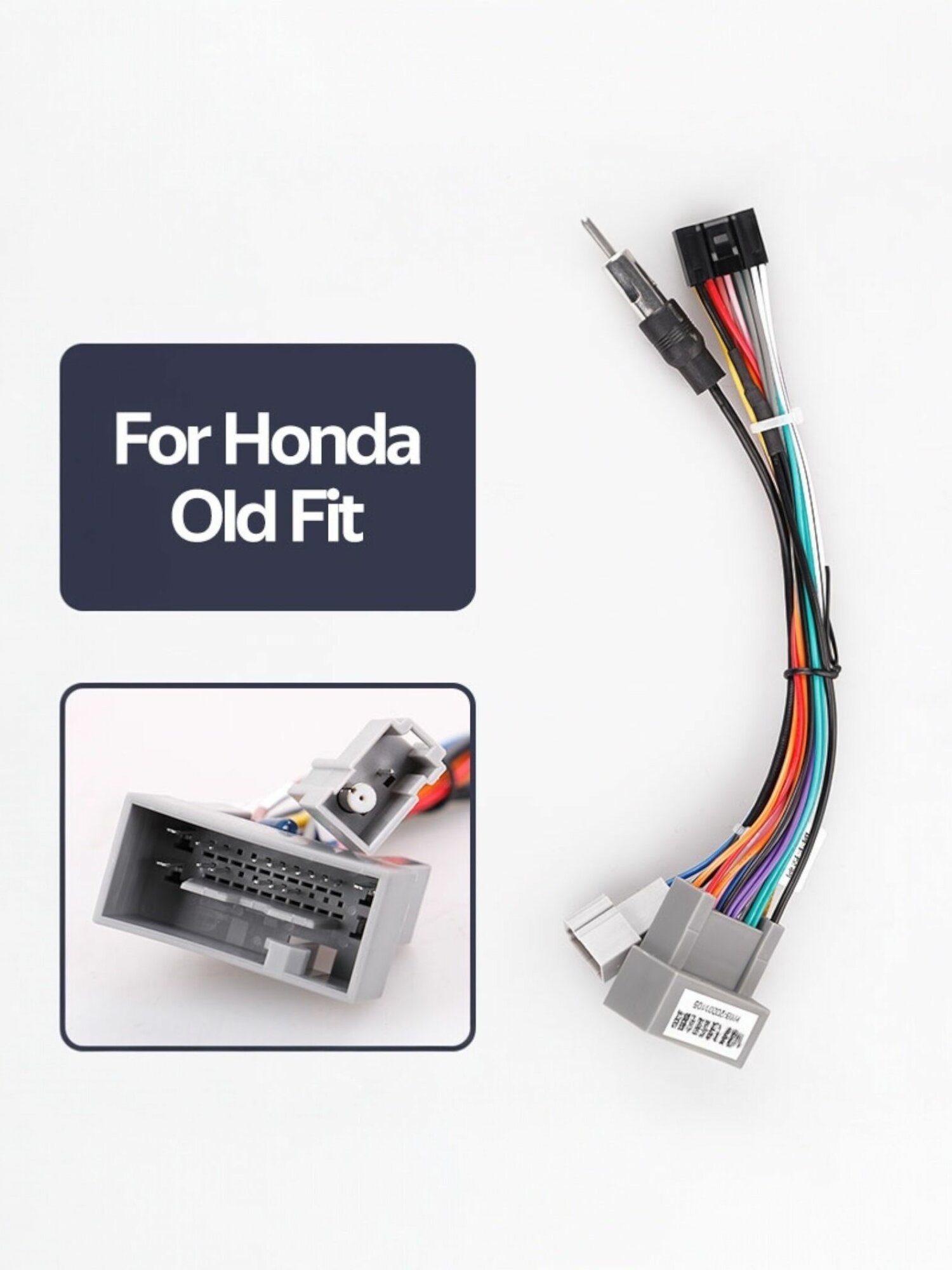 Разъем питания 16 pin для Android магнитол в Honda 2008+