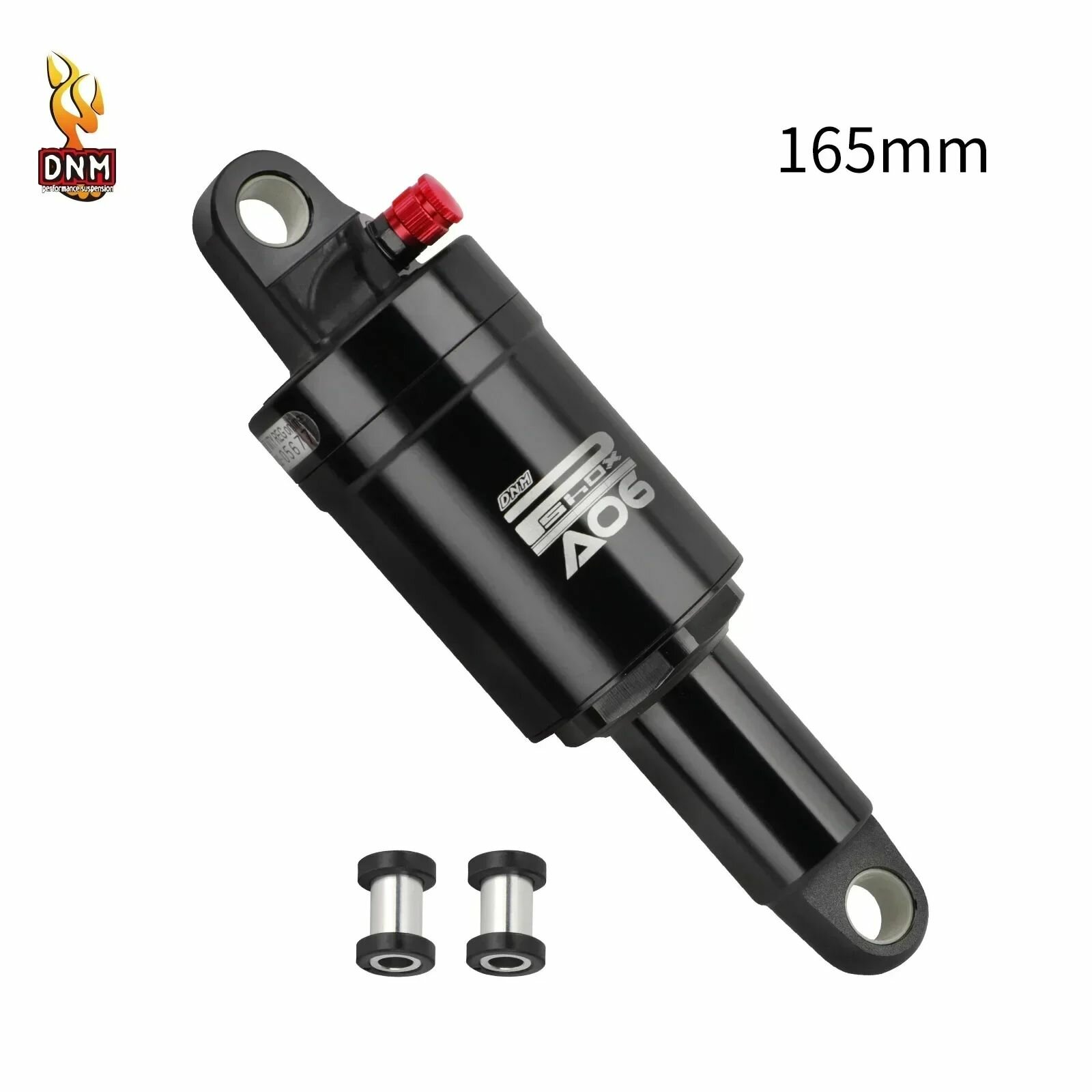 DNM AO-6 горный велосипед воздушный задний амортизатор 100 мм 125 мм 150 мм 165 мм 190 мм складной электрический самокат подвеска
