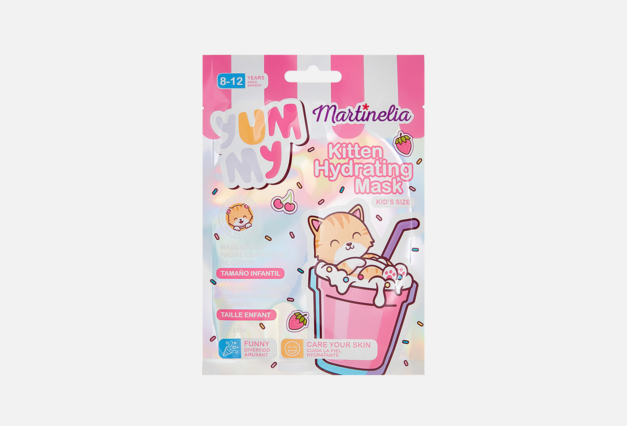 Тканевая маска для лица MARTINELIA Котенок 31 г