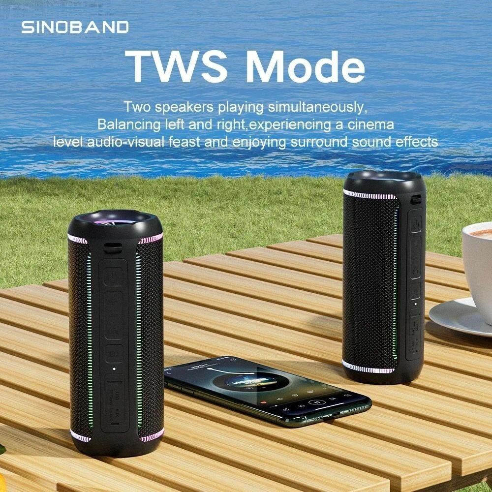 Динамик XDOBO SINOBAND 2024, Bluetooth, водонепроницаемый, портативный, 6600 mAh