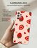 Чехол на Samsung Galaxy A32 / Самсунг Галакси А32 с принтом "Heart strawberries ...