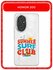 Чехол на Honor 200 / Хонор 200 с принтом "Summer surf club", прозрачный