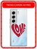 Чехол на Tecno Camon 40 Pro / Текно Камон 40 Про с принтом "Love heart 2 - 14 фе...
