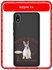 Чехол на Xiaomi Redmi 7A / Сяоми Редми 7А с принтом "Heal the rabbit", прозрачны...
