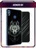 Силиконовый чехол на Honor 8X / Хонор 8Х с принтом "Волк оберег"