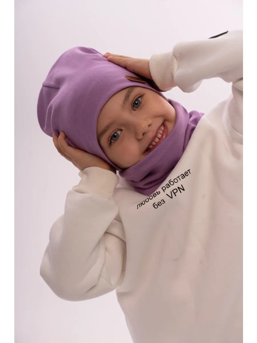 Шапка Logro Kids базовая для девочек