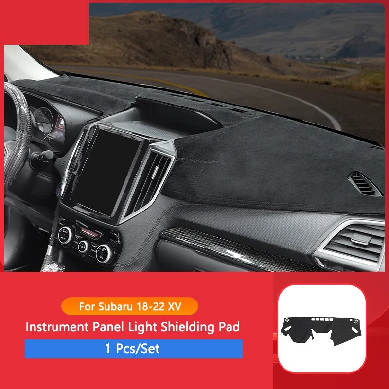 QHCP солнцезащитный коврик для приборной панели автомобиля, противоскользящий коврик For XV 18-22