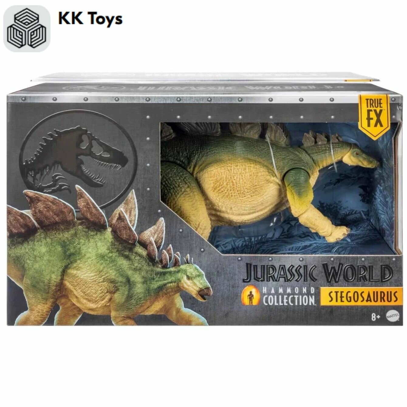 Mattel Мир юрского периода Коллекция Фигурка стегозавра новый стиль 2025