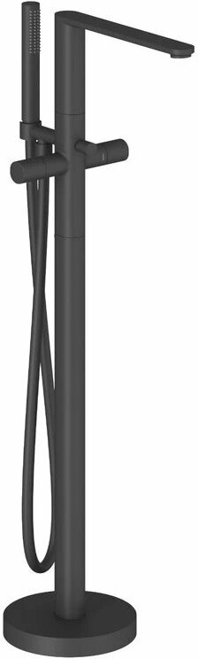 Смеситель напольный для ванны Ravak Chrome II CR II 080.20BL. RB07A X070468 черный матовый