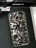 Чехол на Samsung Galaxy S7 / Самсунг Галакси С 7 с принтом "Черная сетка"
