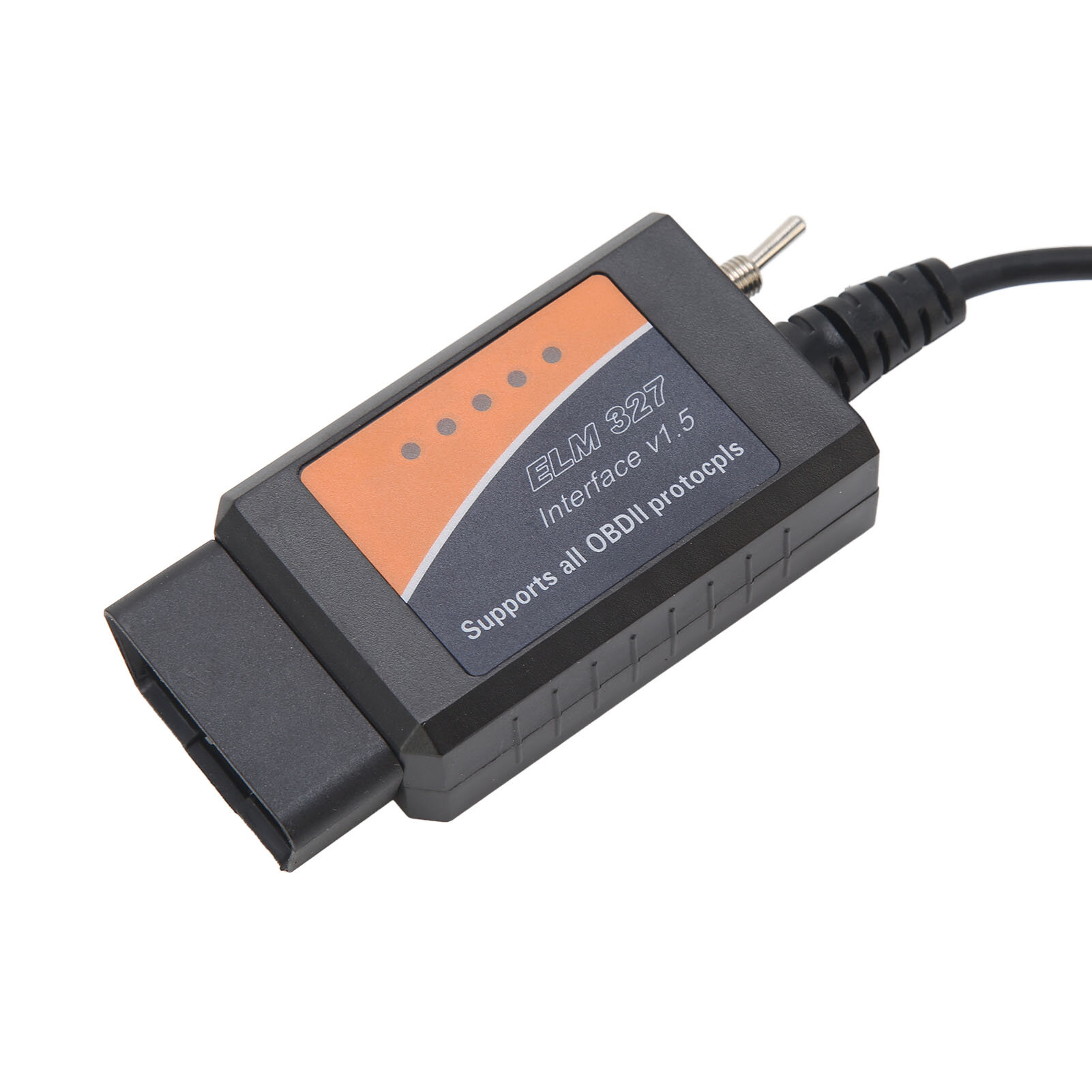 Адаптер OBD2 USB для сканера кодов ELM327 Диагностический кабель для FORScan FoCCCus