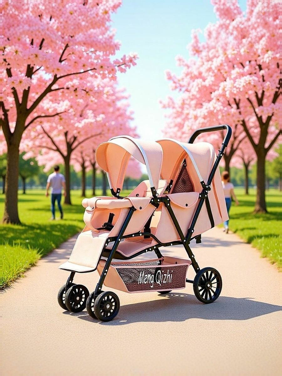 Коляска для двойни Универсальная каляска-трансформер 2в1 Всесезонные модели