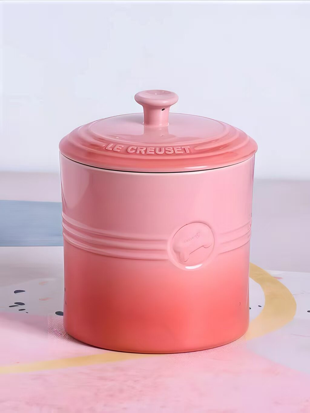 Le Creuset Керамический резервуар для хранения корма для домашних кошек и собак