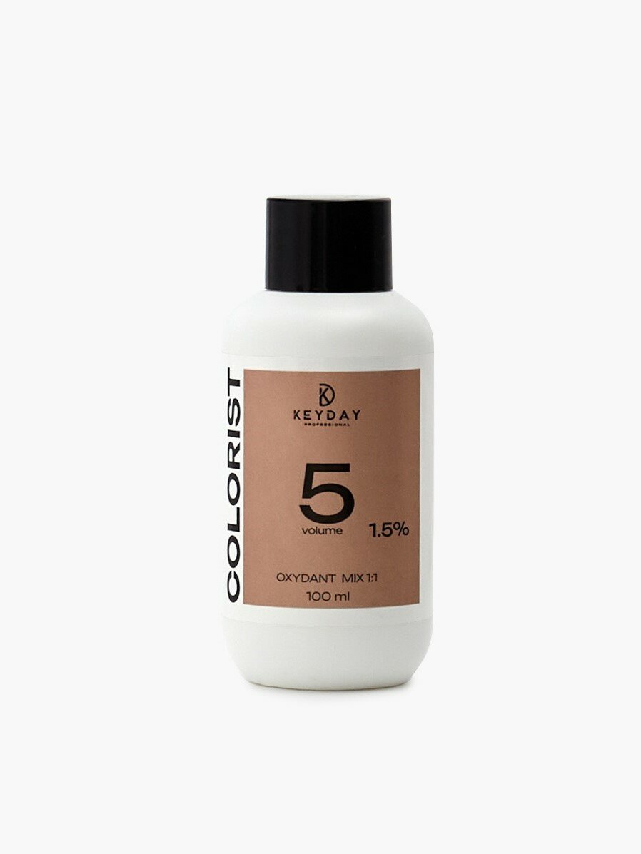 Оксидант для окрашивания волос 1.5% VOL 5 Keyday Colorist, 100 мл