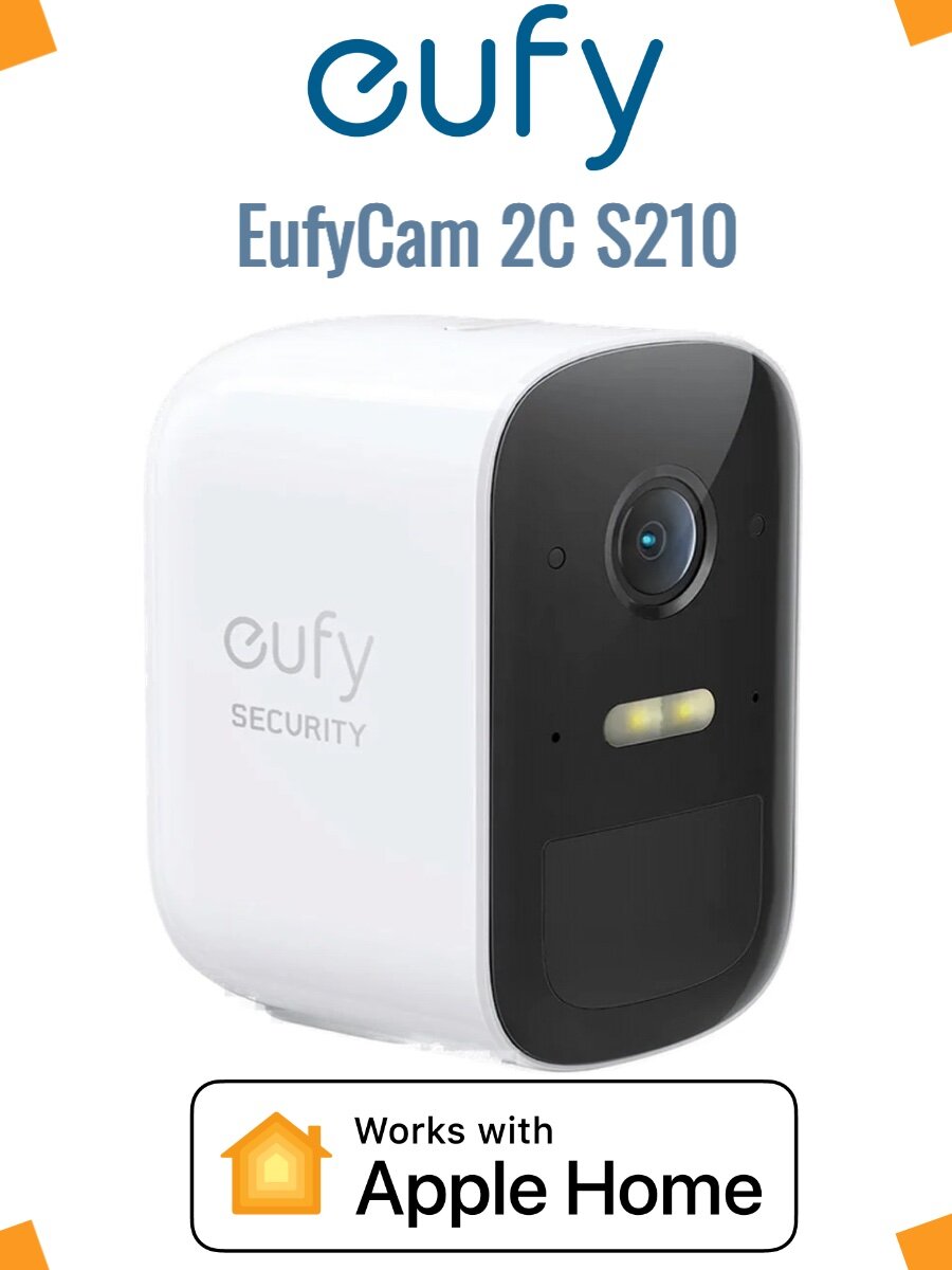 Дополнительная камера видеонаблюдения Eufy EufyCam 2C S210 Add-on Camera T81133D3 Apple HomeKit Secure Video