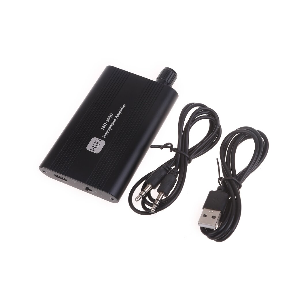 Усилитель для наушников из алюминиевого сплава 16Ω-300Ω Портативный усилитель для наушников HiFi