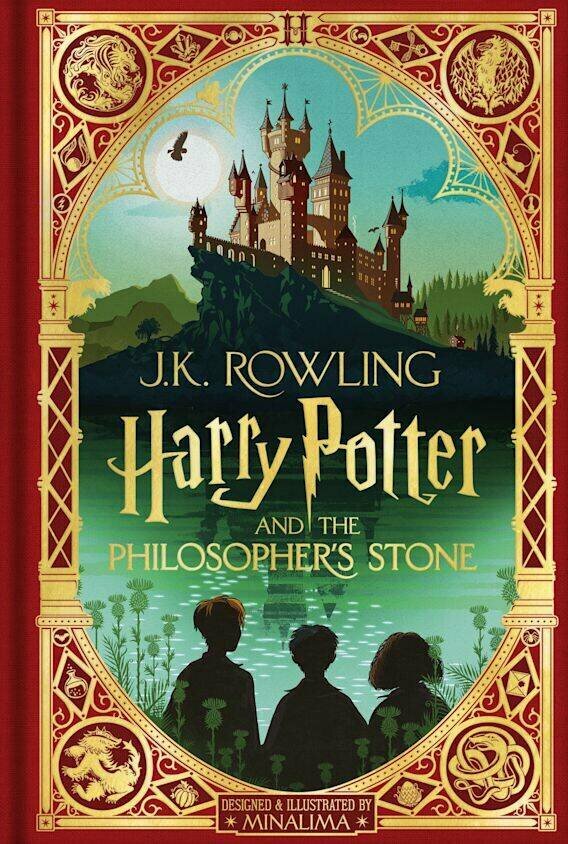 Joanne Rowling. Harry Potter and the Philosopher's Stone: Minalima Edition (J.K.Rowling) Гарри Поттер и Философский камень (Миналима)