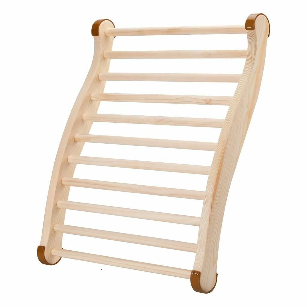 Эргономичная спинка для сауны S-образной формы