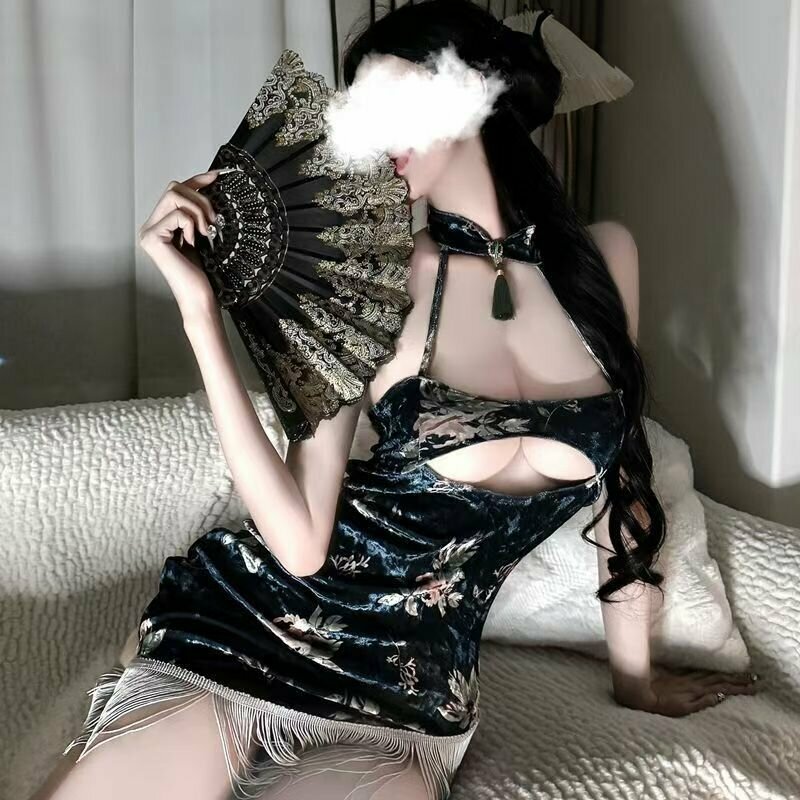 Костюм "Вампирша" intim 18+, черный, латекс/полиэстер, размер 40-44, мини