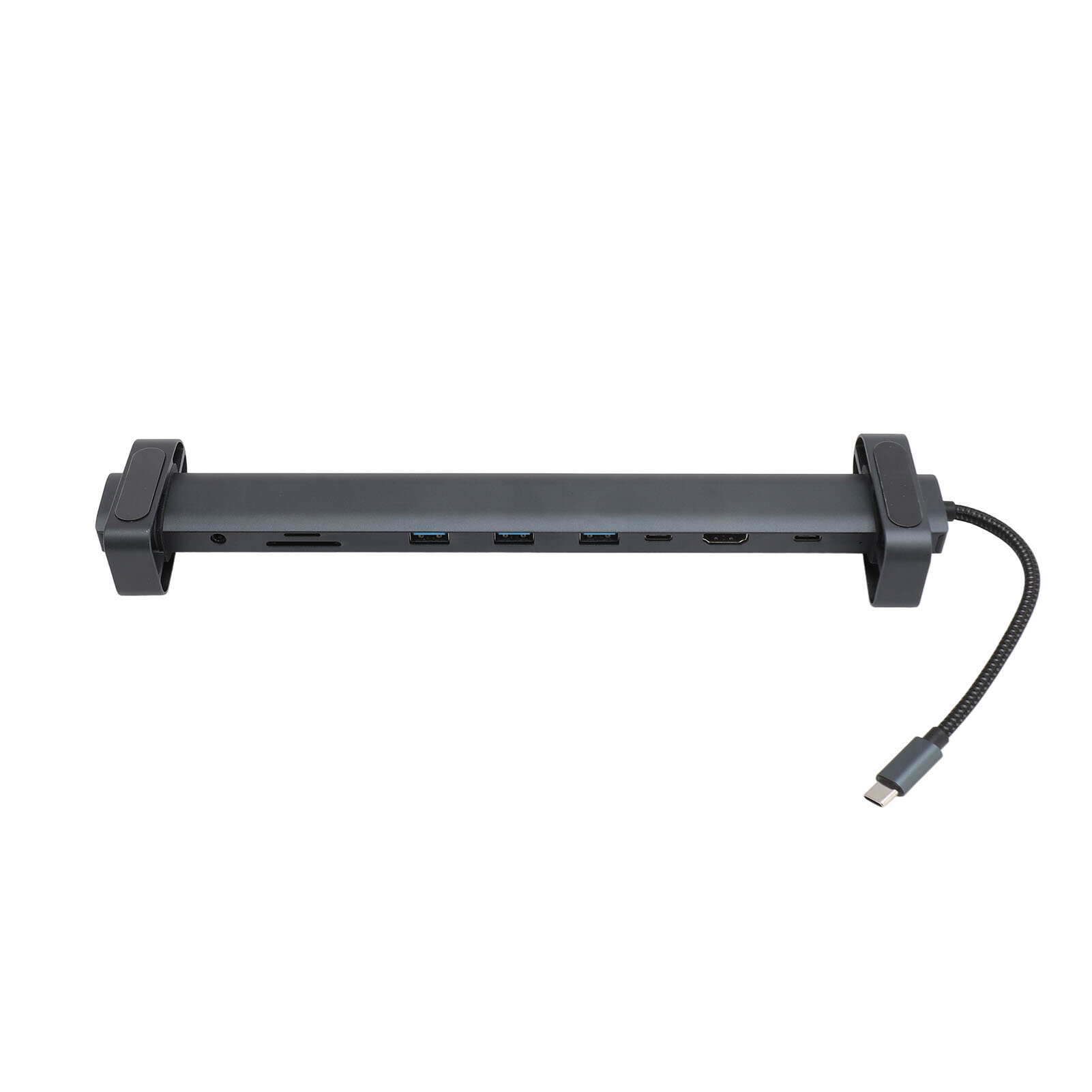 USB-концентратор 10-в-1 Type-C, с 4K HDMI, VGA, PD 100 Вт, RJ45, 3.5 мм аудио, 4x USB 3.0