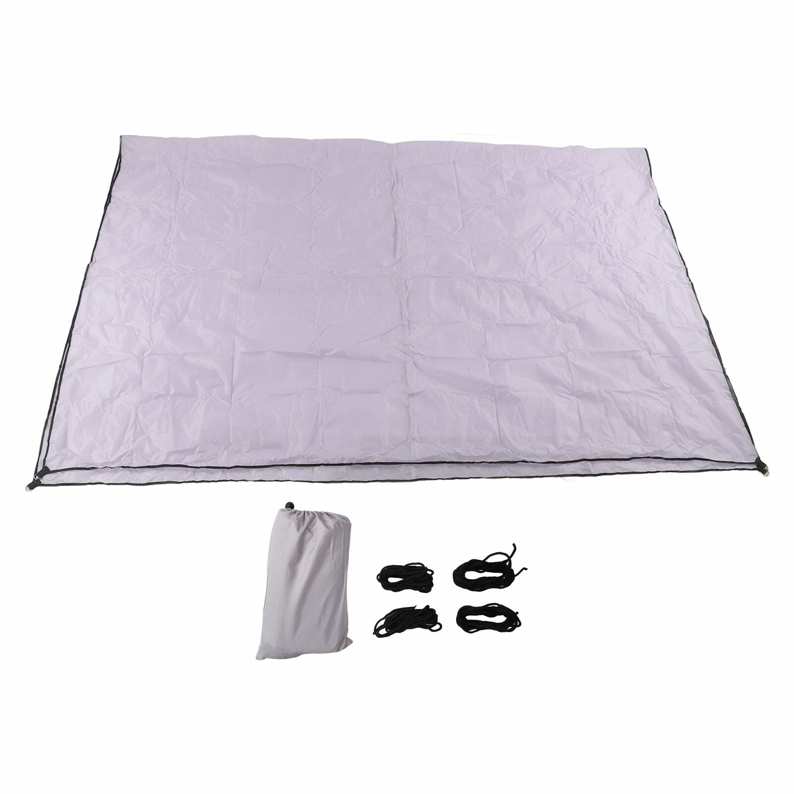 Прямоугольный УФ-навес для сада/бассейна (землисто-серый)