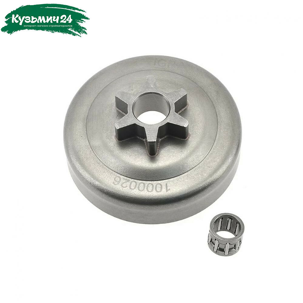 Звездочка ведущая 3/8-6T (P350,351) 1000026