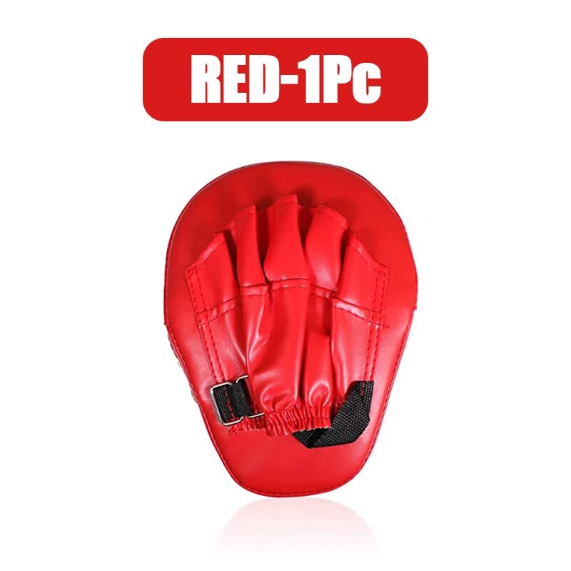 Боксерская лапа-мишень One Curved Glove Красный, red-1pc