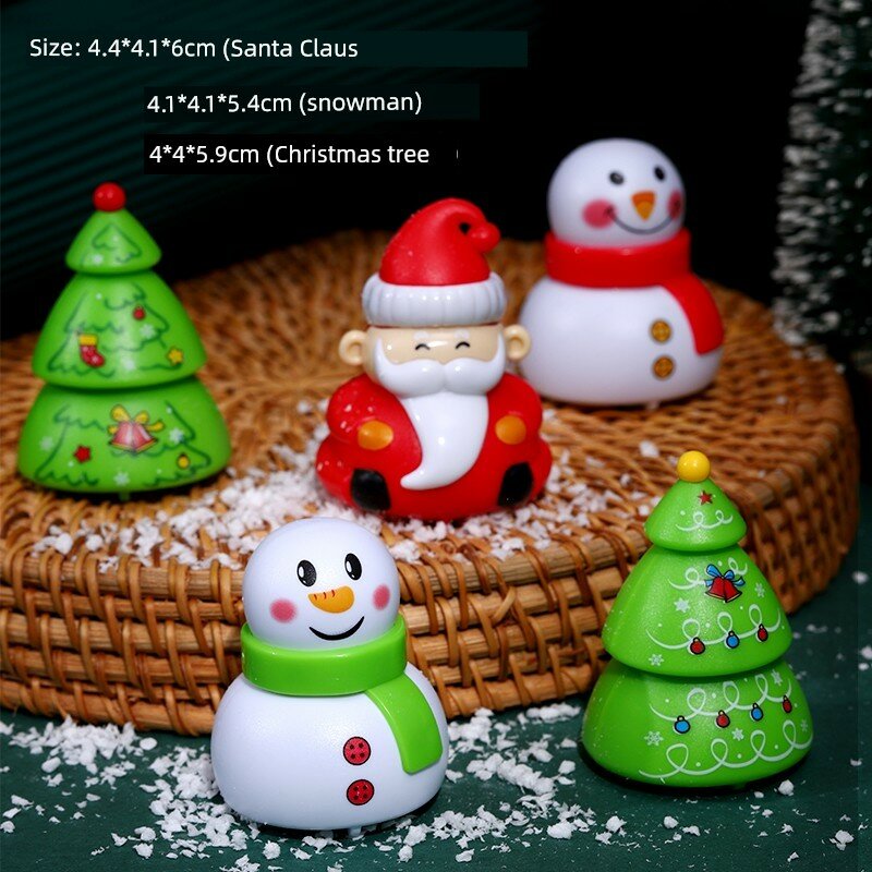 Рождественские подарки, детские игрушки, машинки-каталки для новогодней елки, декоративные украшения для создания