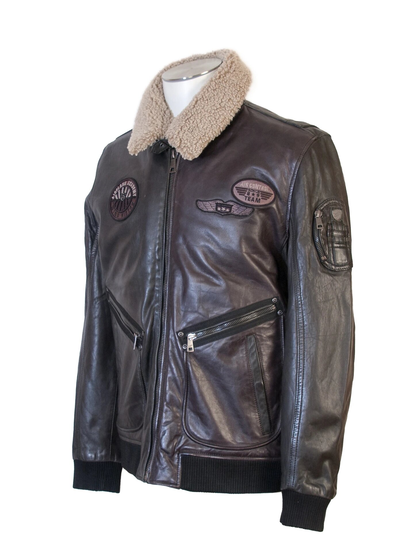 Куртка кожаная