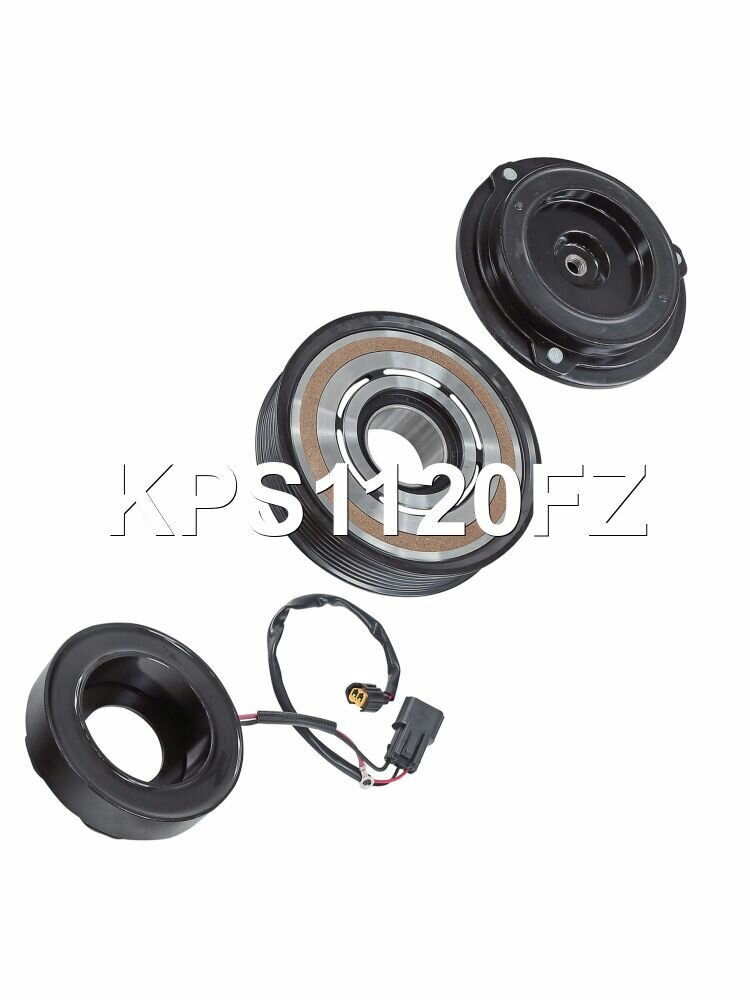 Шкив компрессора кондиционера в сборе Krauf KPS1120FZ для HYUNDAI ix35