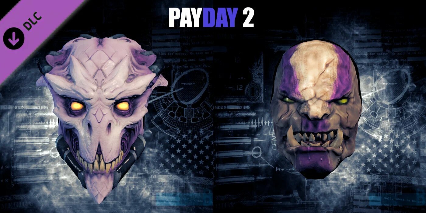 Дополнение PayDay 2: Orc and Crossbreed Masks / Steam / Все страны