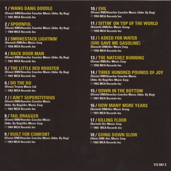 Диск Howlin' Wolf - Collection (1 CD) — фото 1