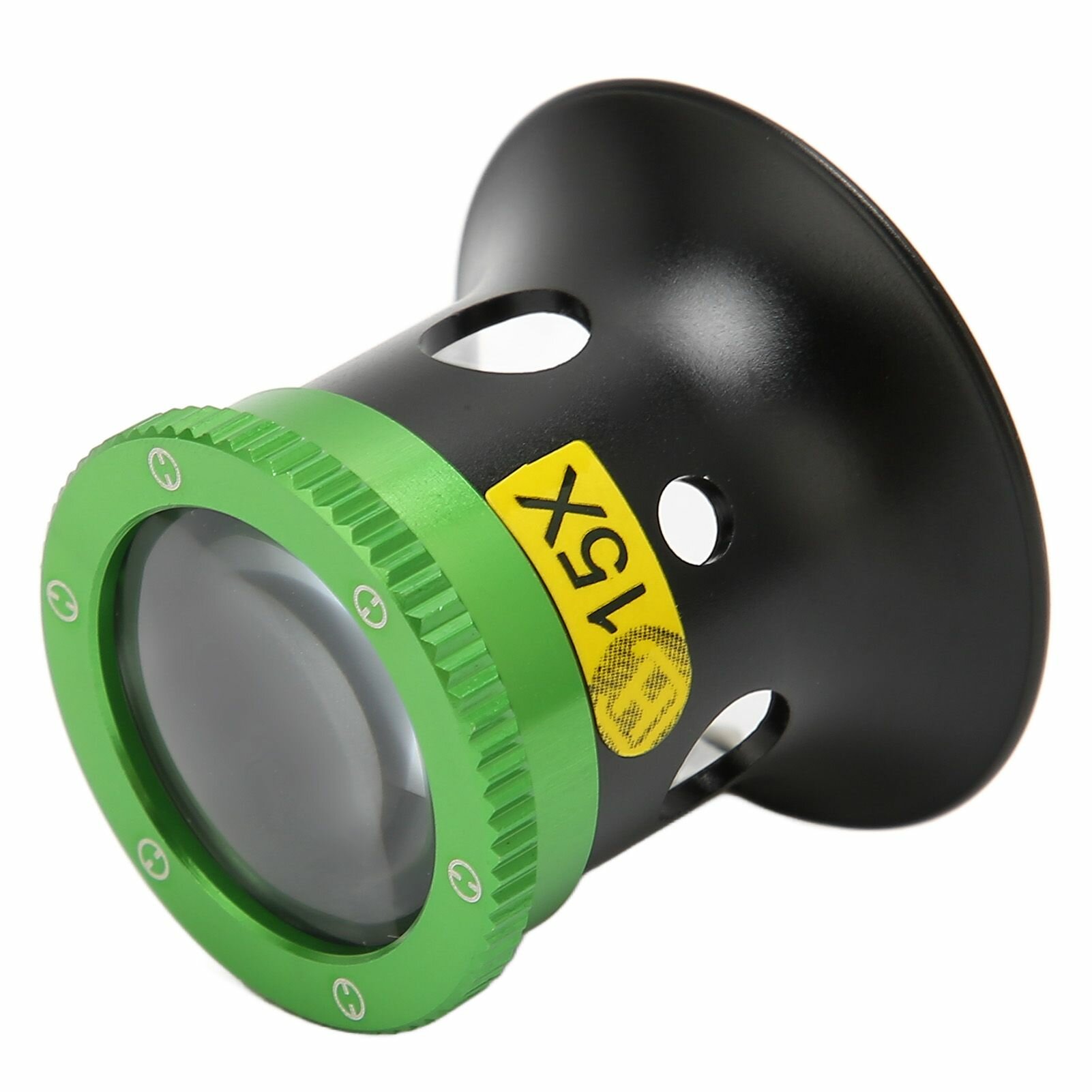 Лупа с сапфировым стеклом 15X для часовщиков, ювелиров, портативная, для осмотра драгоценных камней, монет, марок и камней