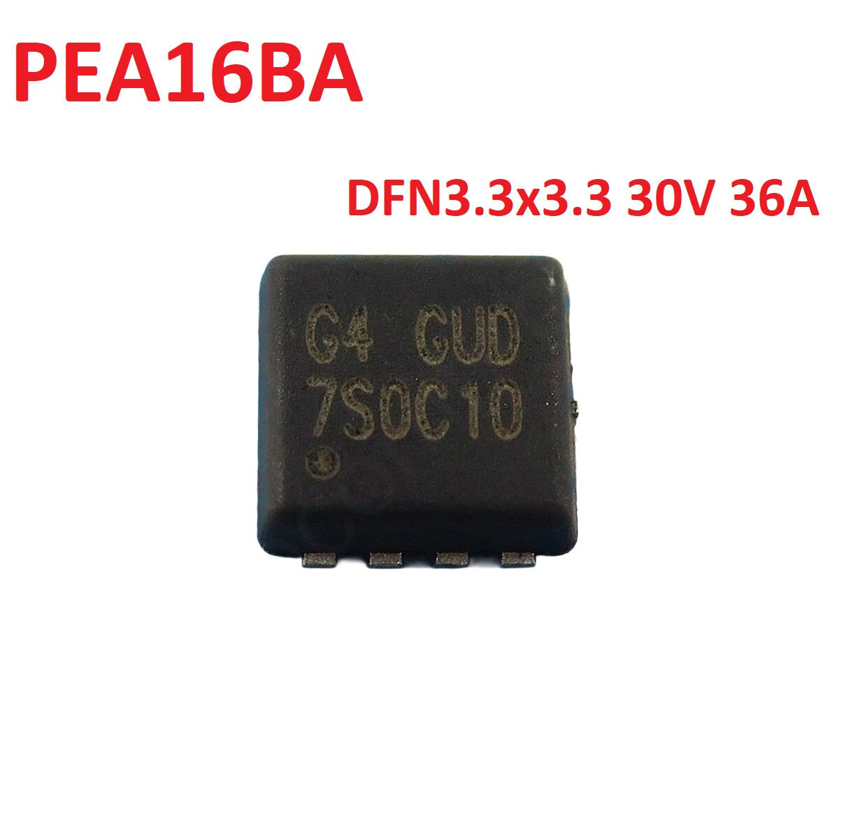 Микросхема PEA16BA G4xxx G4 xxx DFN3.3x3.3 30V 36A Bulk