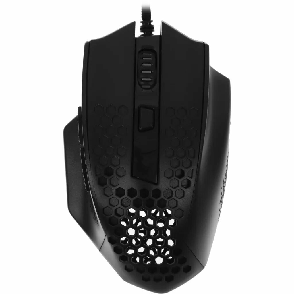 Мышь проводная Redragon Bomber, игровая, оптическая, USB, 12400dpi, черный [71277]