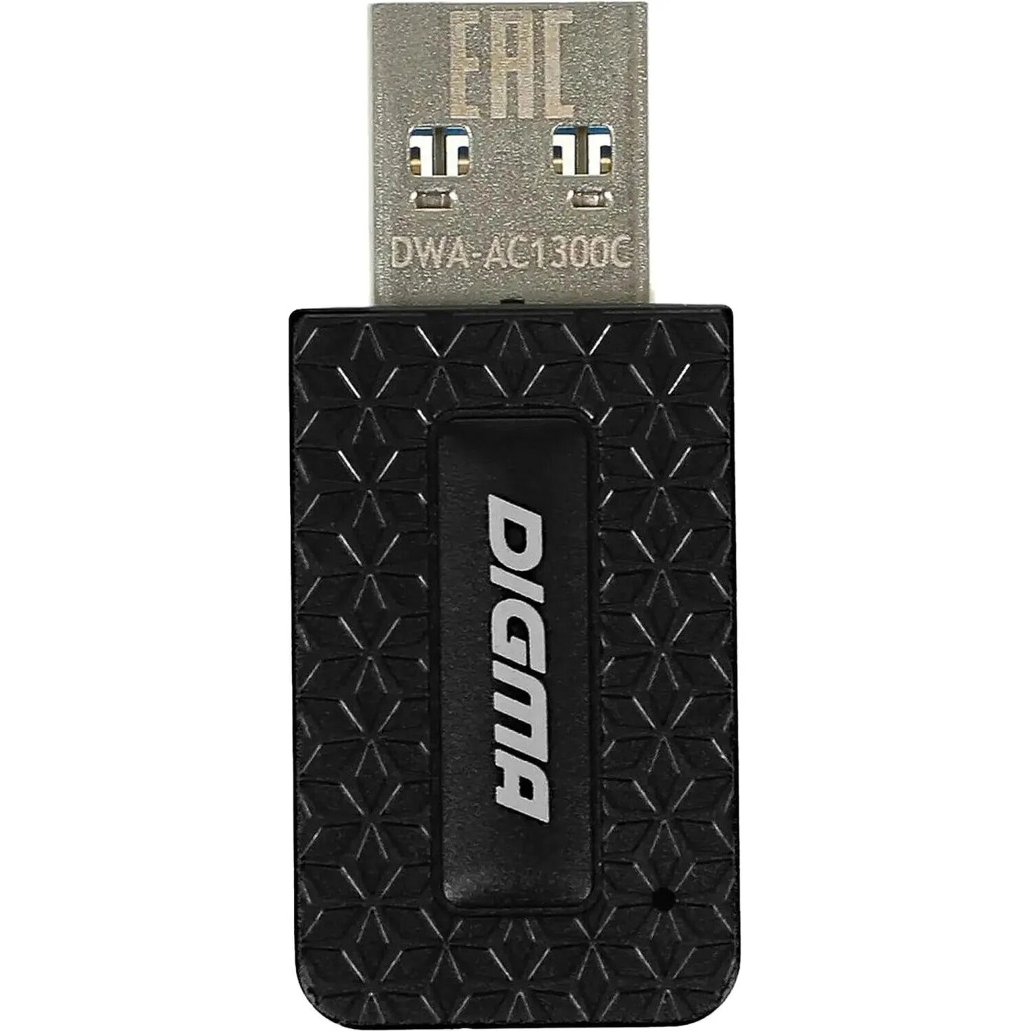 Сетевой адаптер Wi-Fi Digma DWA-AC1300C AC1300 USB 3.0 (ант. внутр.) 1ант