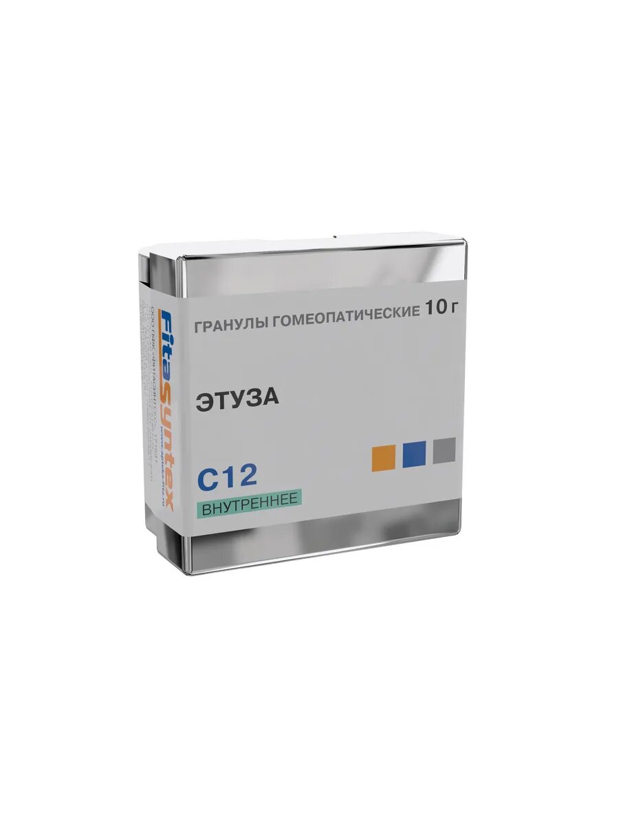Этуза С12, гранулы, 10 грамм , гомеопатический препарат Фитасинтекс