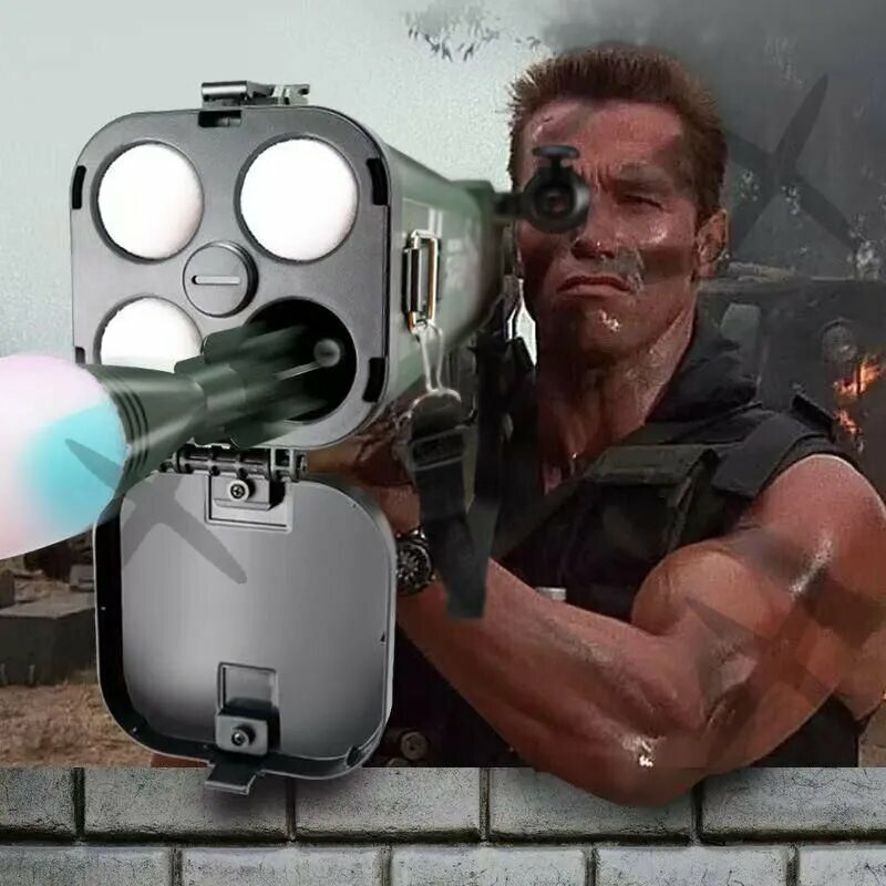 KNOW EASY-4 Светящихся пушечных ядра, Ракетные установки , минометы "четыре в ряд", пушки