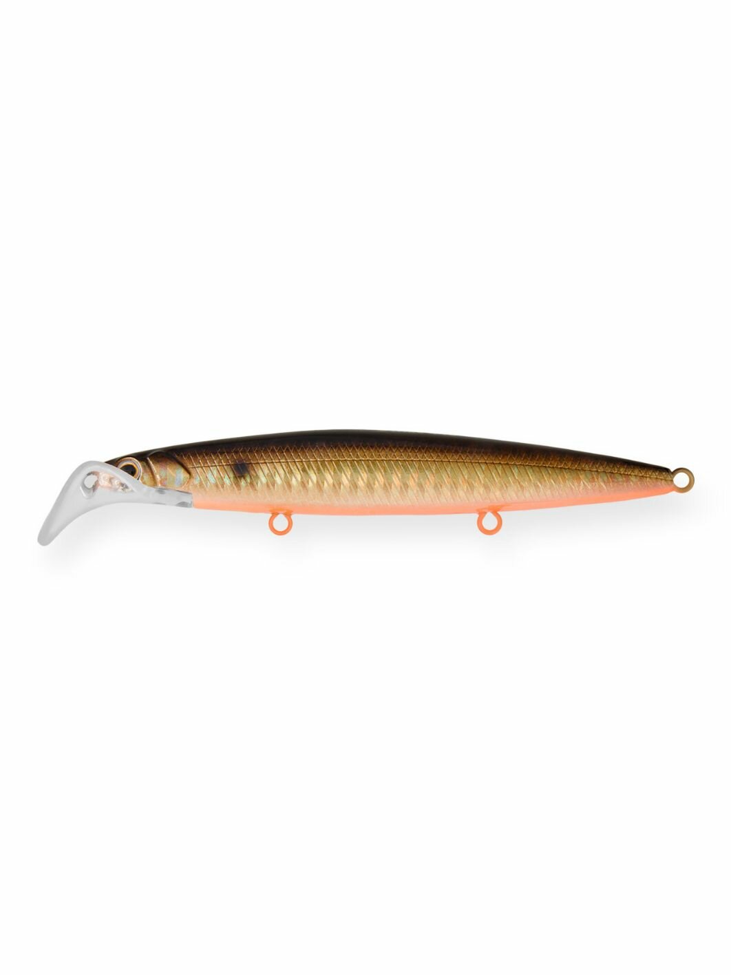 Воблер Минноу Strike Pro Scooter Minnow 110F, 110 мм, 11,8 гр, Плавающий, цвет: 613-713
