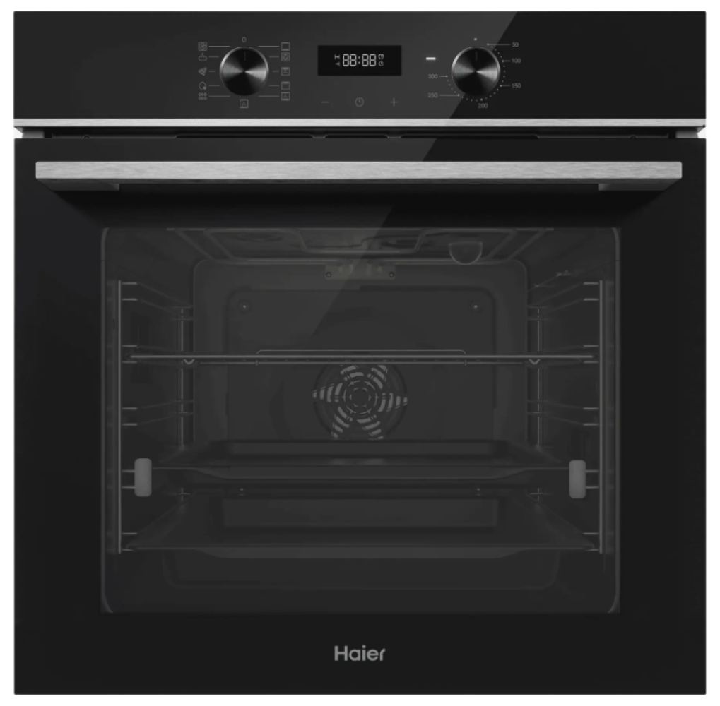 Духовой шкаф Haier HOQ-A2AEN3BX, объём 78л, 11 режимов, максимальная температура 300°С