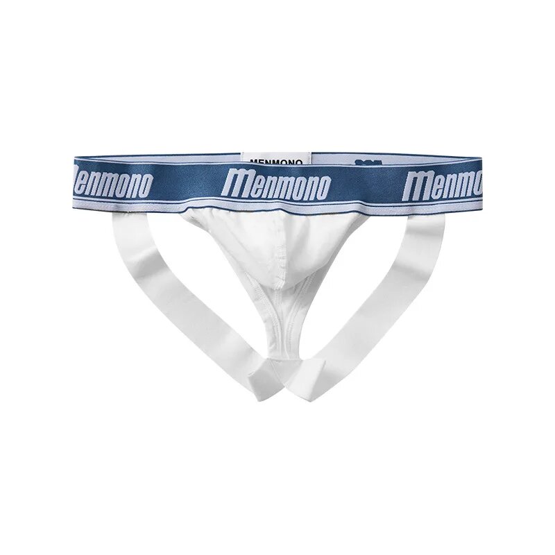 Мужские сексуальные трусики-джоки, Молодежные хлопковые удобные для кожи простые трусики с пузырьковым мешочком, Мужские дышащие спортивные шорты с открытой спиной для подтяжки бедер