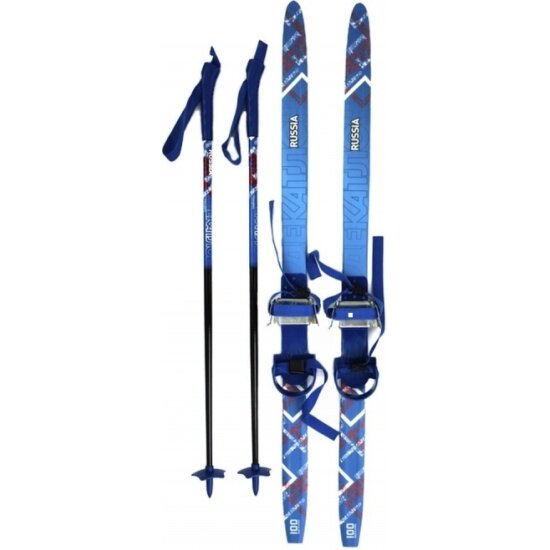 Лыжный комплект Stc Комби - 100 STEP ДЭК Blue