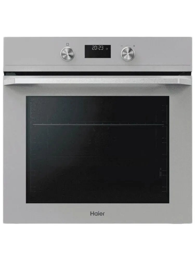 Духовой шкаф Haier HOQ-K5AAN3GG, гидролизная очистка, 72л, серый