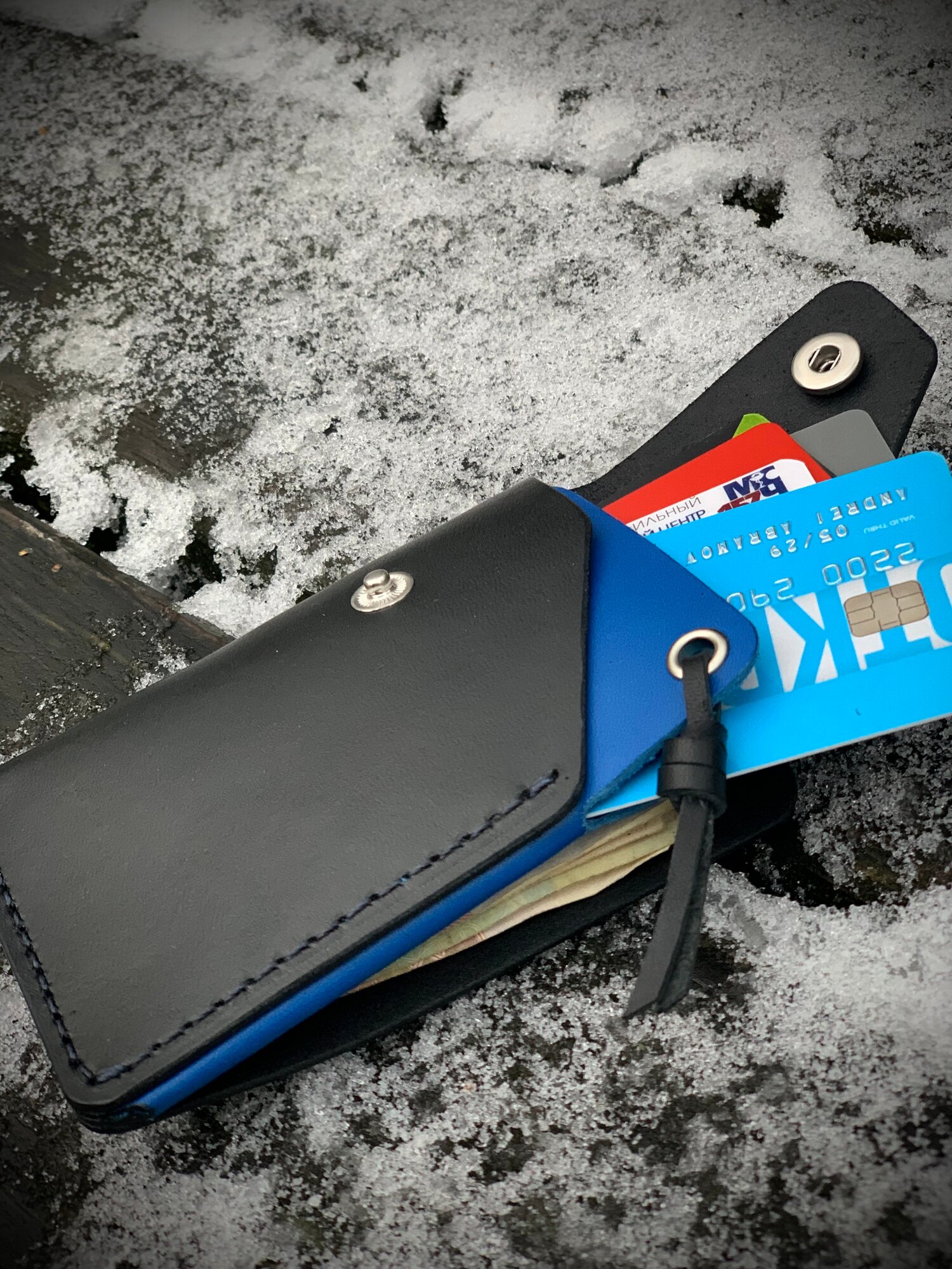 Кошелек viking leather craft