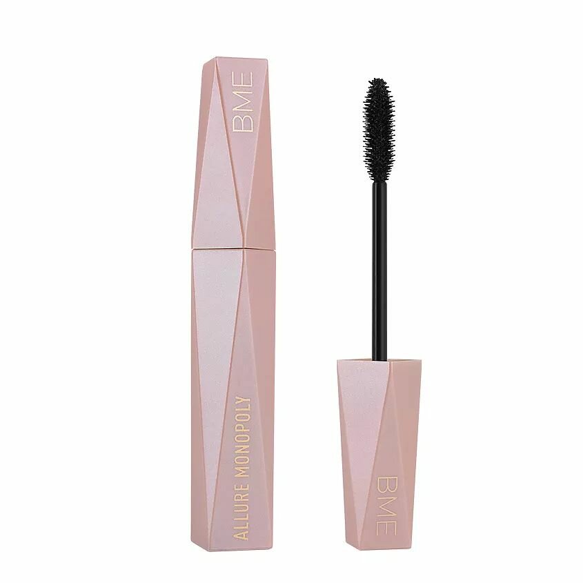 BME Тушь для ресниц с эффектом натуральных ресниц Allure Monopoly Natural Lashes Mascara, Obsidian, 8 г