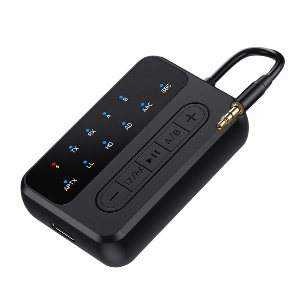 Двухканальный Bluetooth 5.4 передатчик Aptx HD