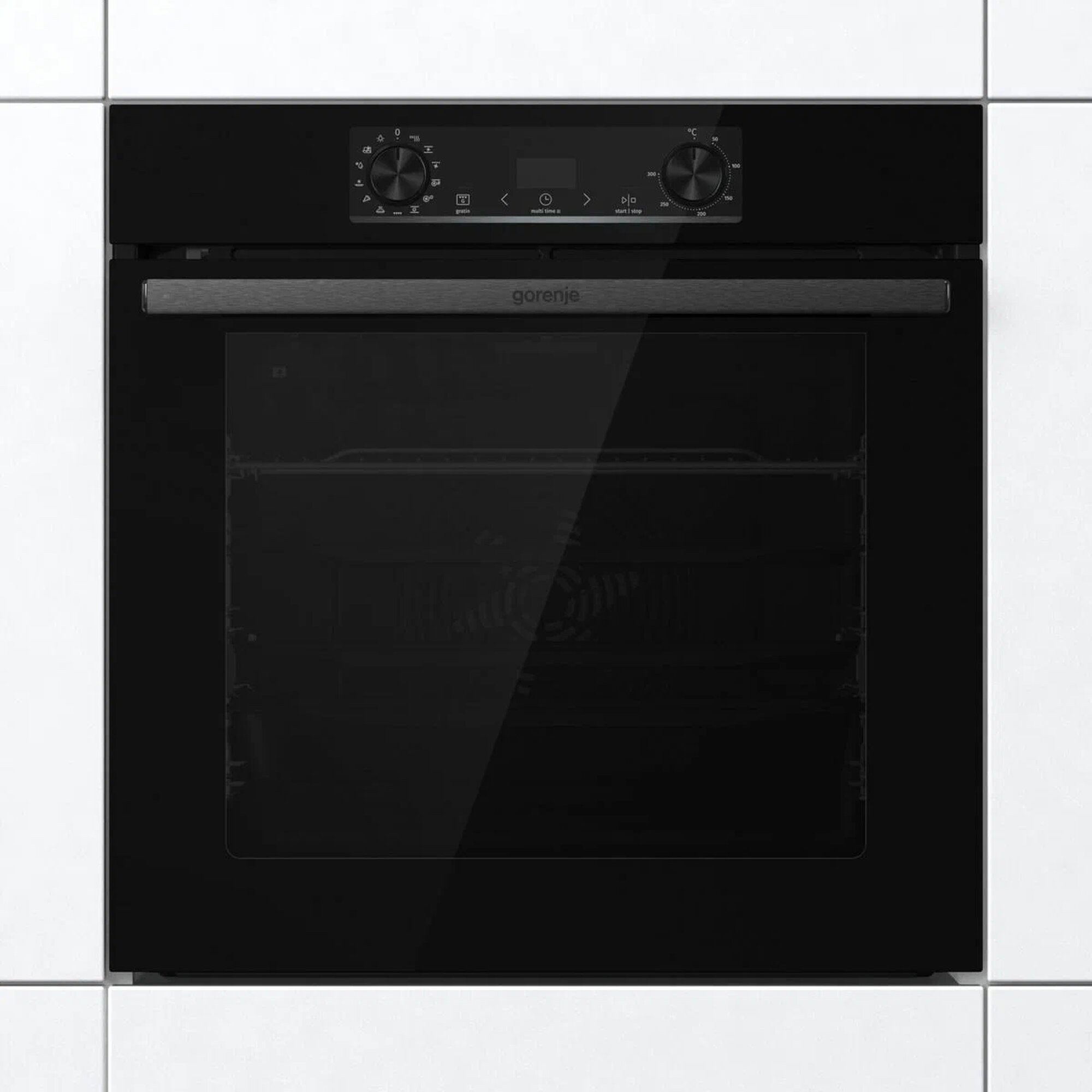 Духовой шкаф Gorenje BPS6737E14BG, 77 л, 13 программ, электрический гриль, пиролитическая эмаль