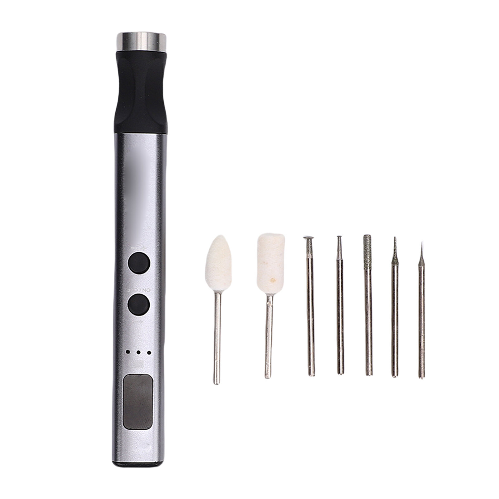 Mini Cordless Rotating Tool 5 Speed Grinder Kit with 7 Accessories Type C Charging Art Craft Tool Cell Phone Repair Tool for Polishing Cutting Grinding