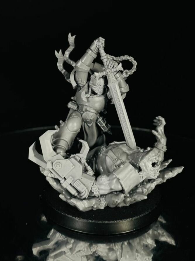 Black templars Boyards revenge. миниатюра по вселенной warhammer 40000